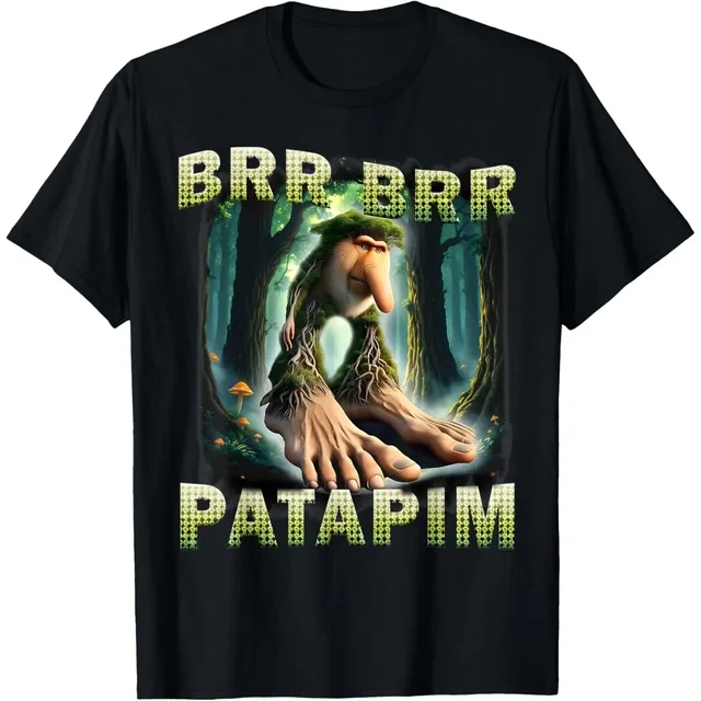 Brr Brr Patapim Funny Italian Brainrot Gen Z T-Shirt Unisex S-5XL Hot ...
