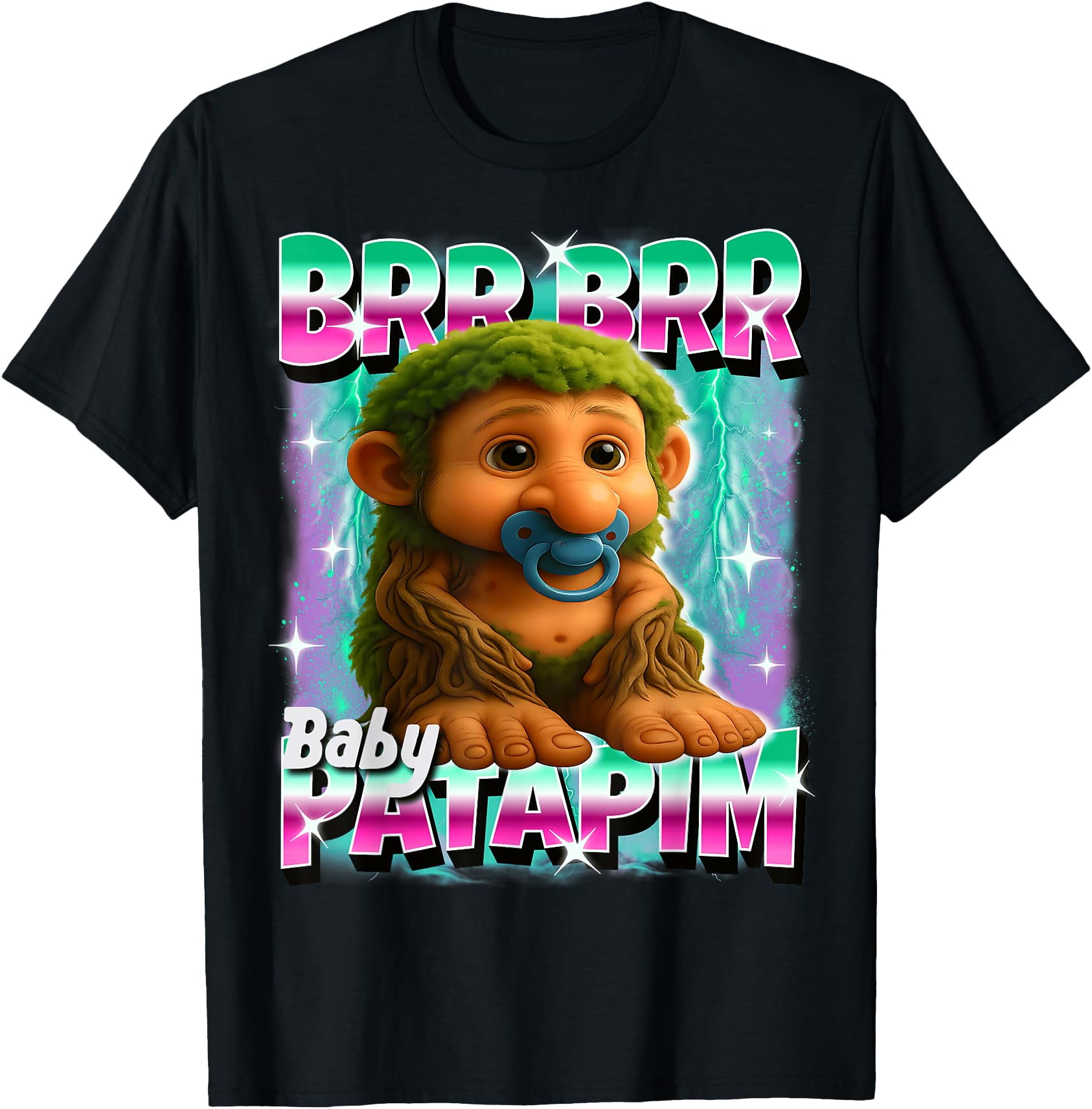 Brr-Brr-Patapim Italian-Brainrot Funny Animals AI for Kids T-Shirt ...