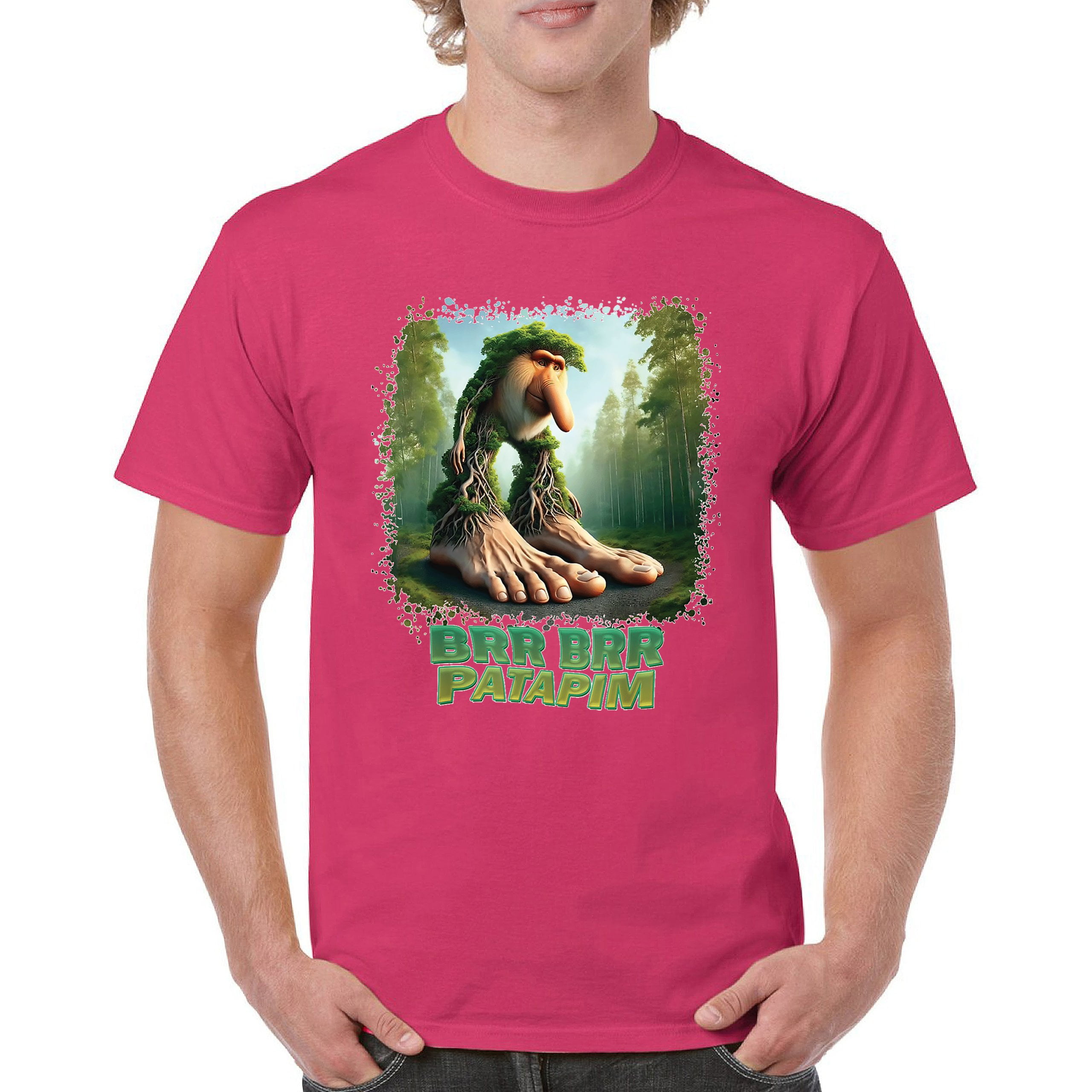 Brr Brr Patapim T-shirt Funny Italian Brainrot Gen Z Alpha Meme Men's ...