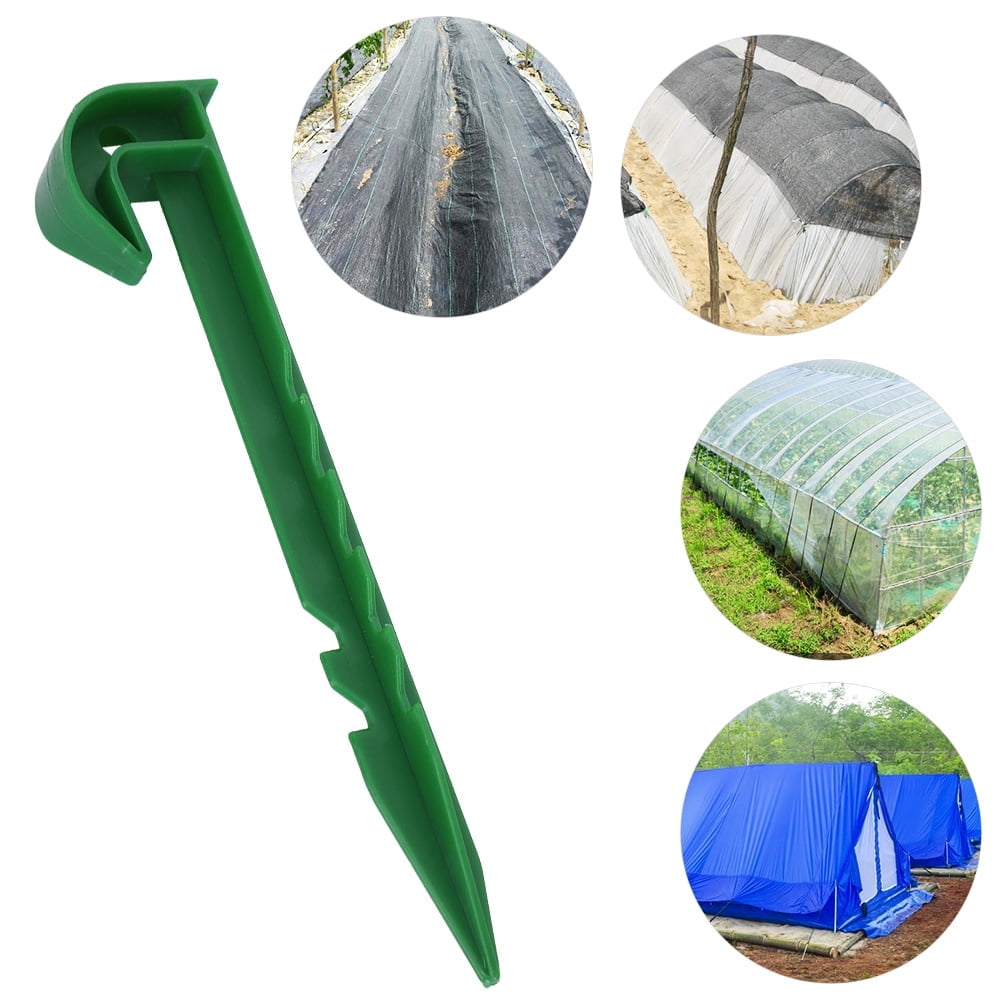 Brrnoo Fixing Pegs, Ground Pegs,10Pcs Ground Garden Barrier Fabric ...