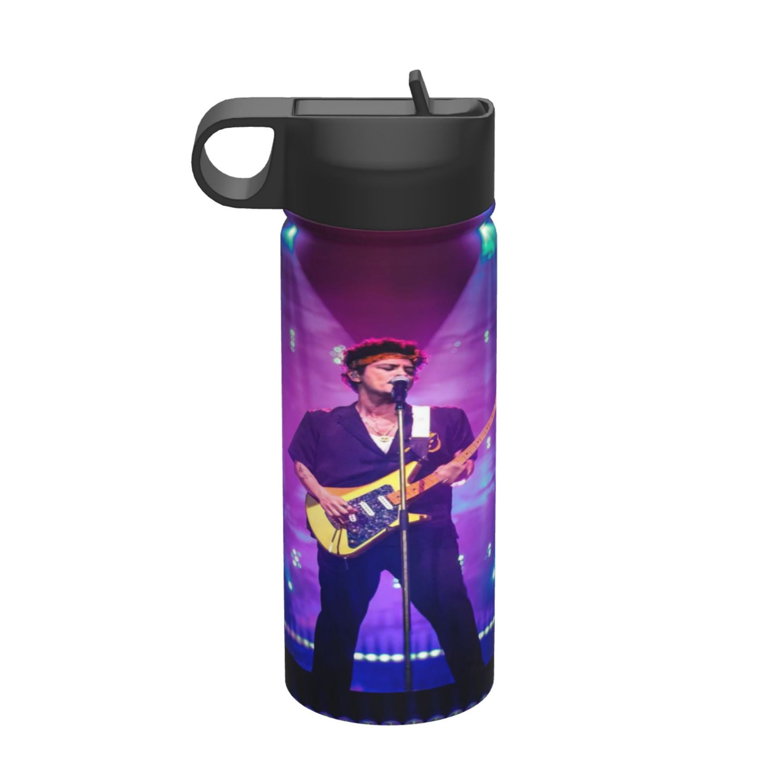 Bru-no Mar Insulated Water Bottle With Straw Stainless Steel Metal ...
