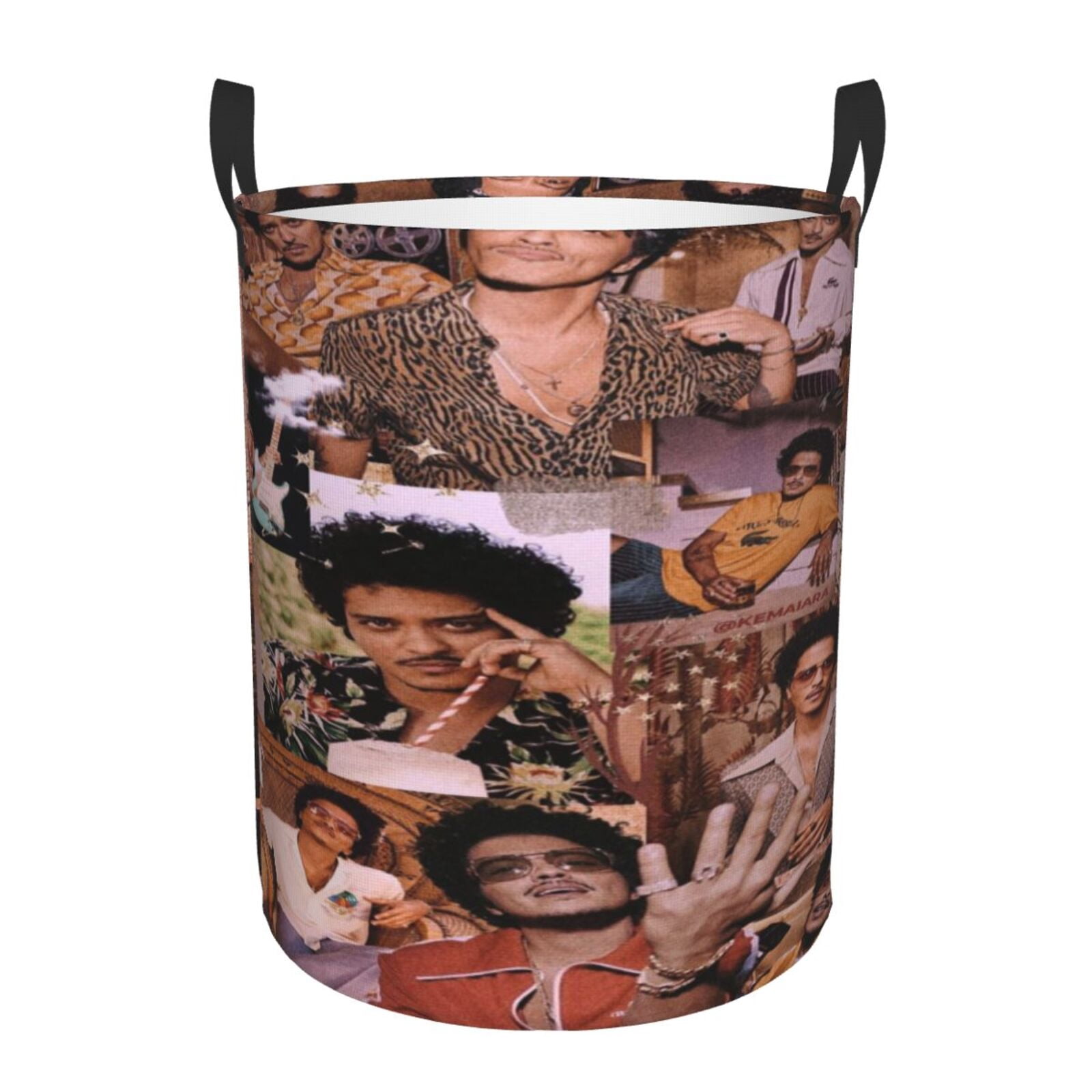 Bru-no Mar Laundry Basket with Handle Waterproof Fabric Hamper Laundry ...