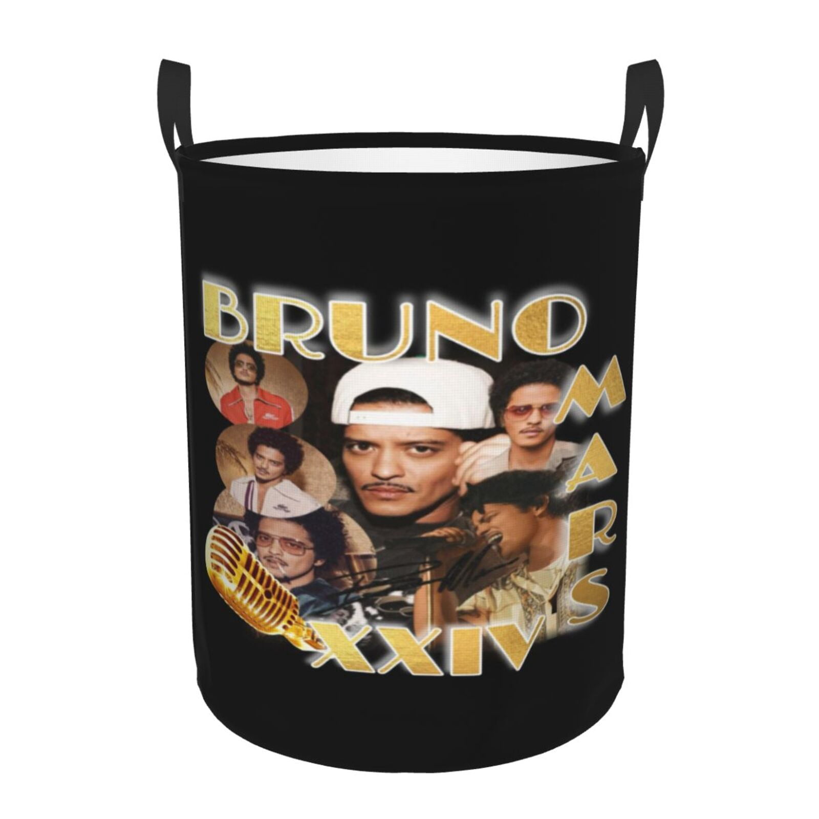 Bru-no Mar Laundry Basket with Handle Waterproof Fabric Hamper Laundry ...