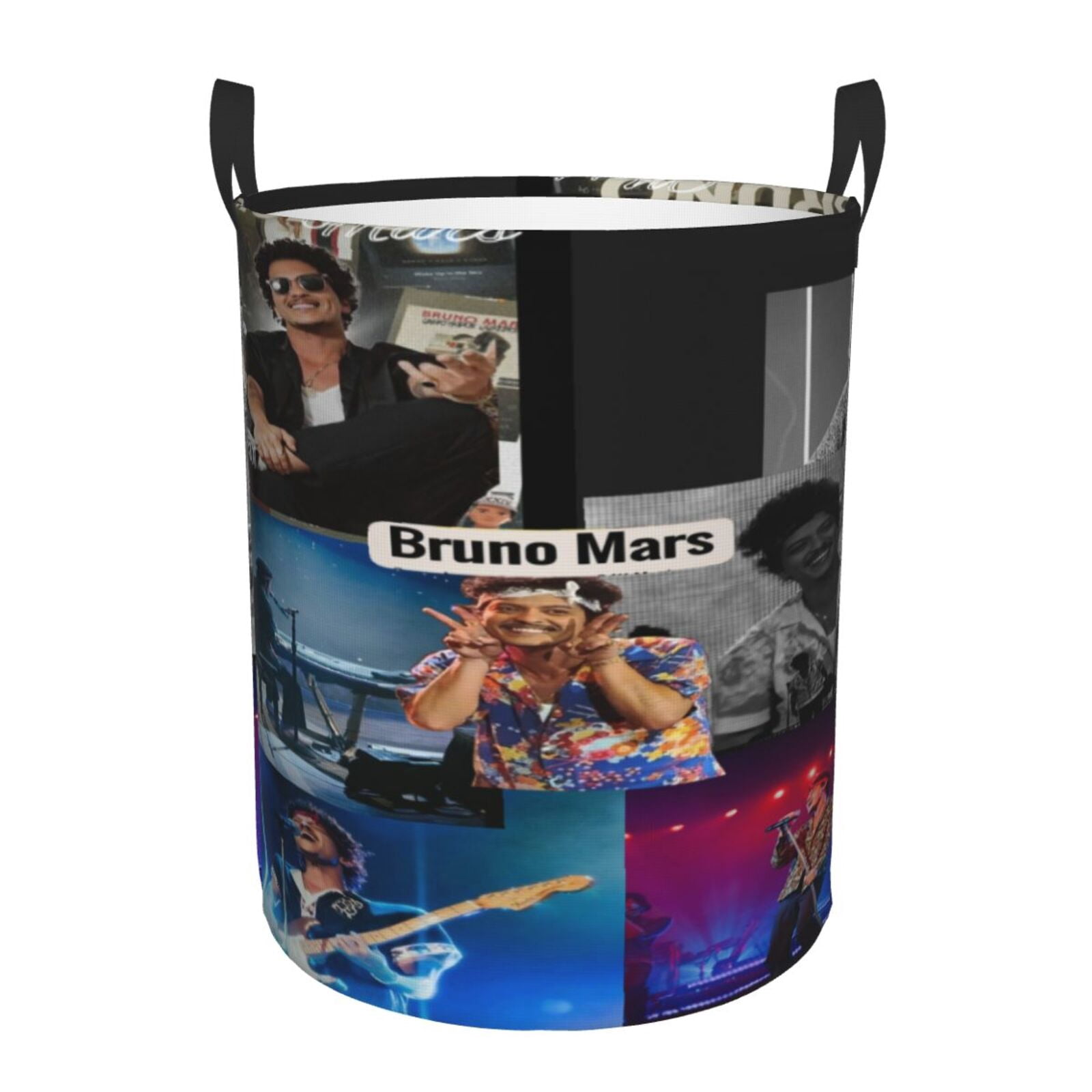 Bru-no Mar Laundry Basket with Handle Waterproof Fabric Hamper Laundry ...