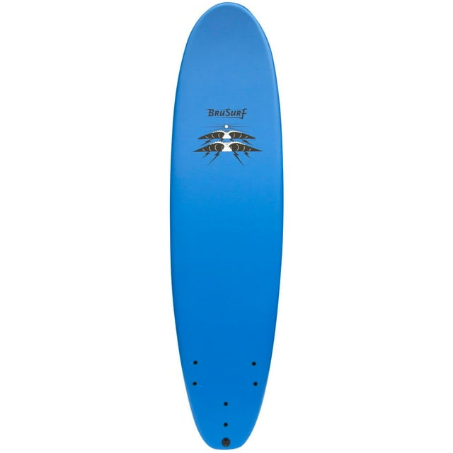 BruSurf Soft Top Surfboard 7 Foot Longboard Foam EPS Core Heat ...