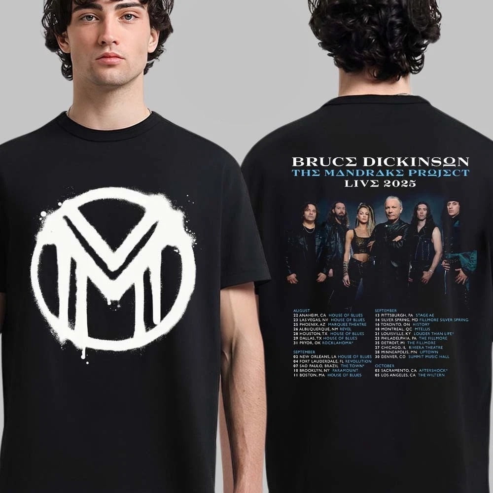 Bruc!!!e Dickinso!!!n The Mandrake Project Live 2025 North American ...