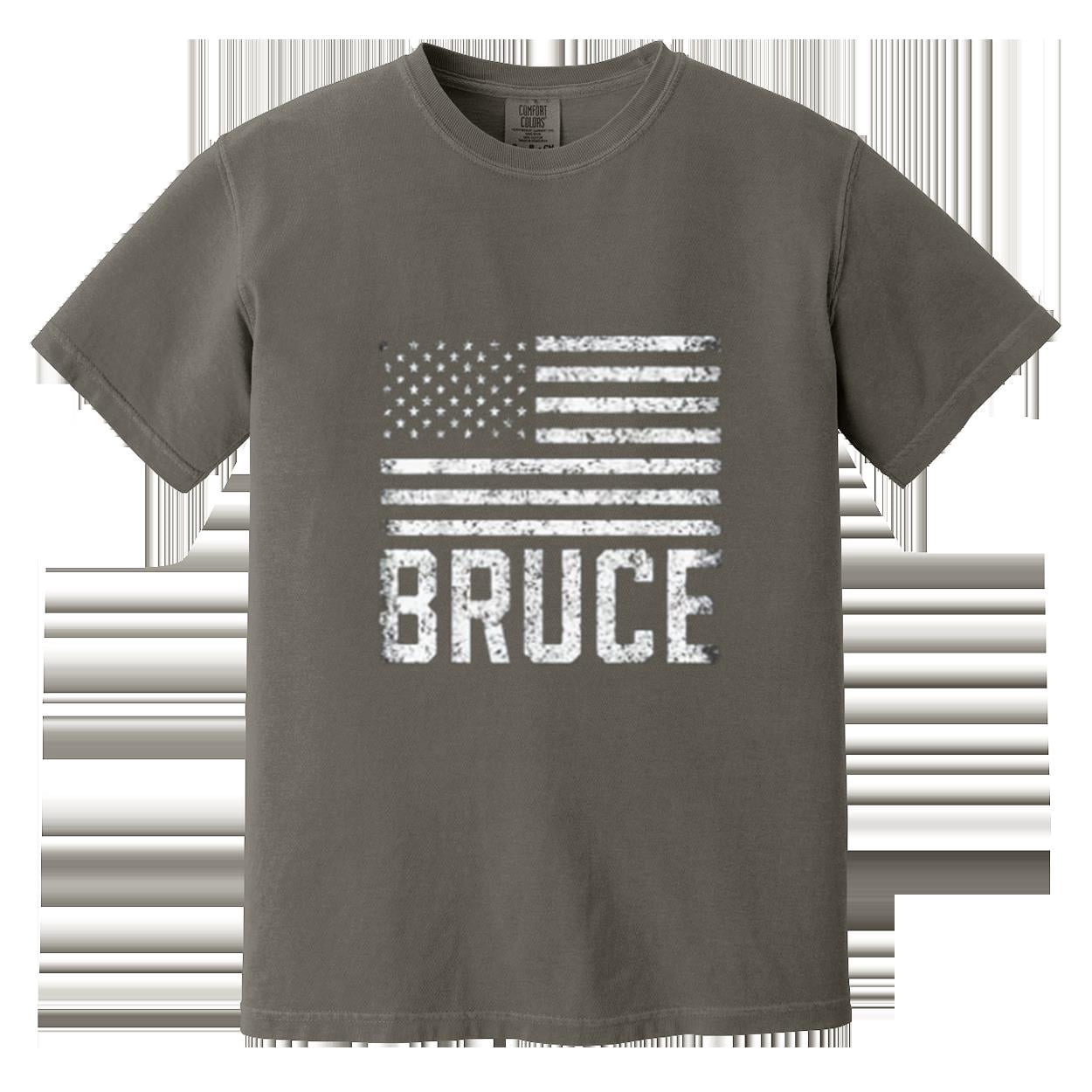 Bruce Birthday Forename Name Personalized Unique Comfort Color T-Shirt ...