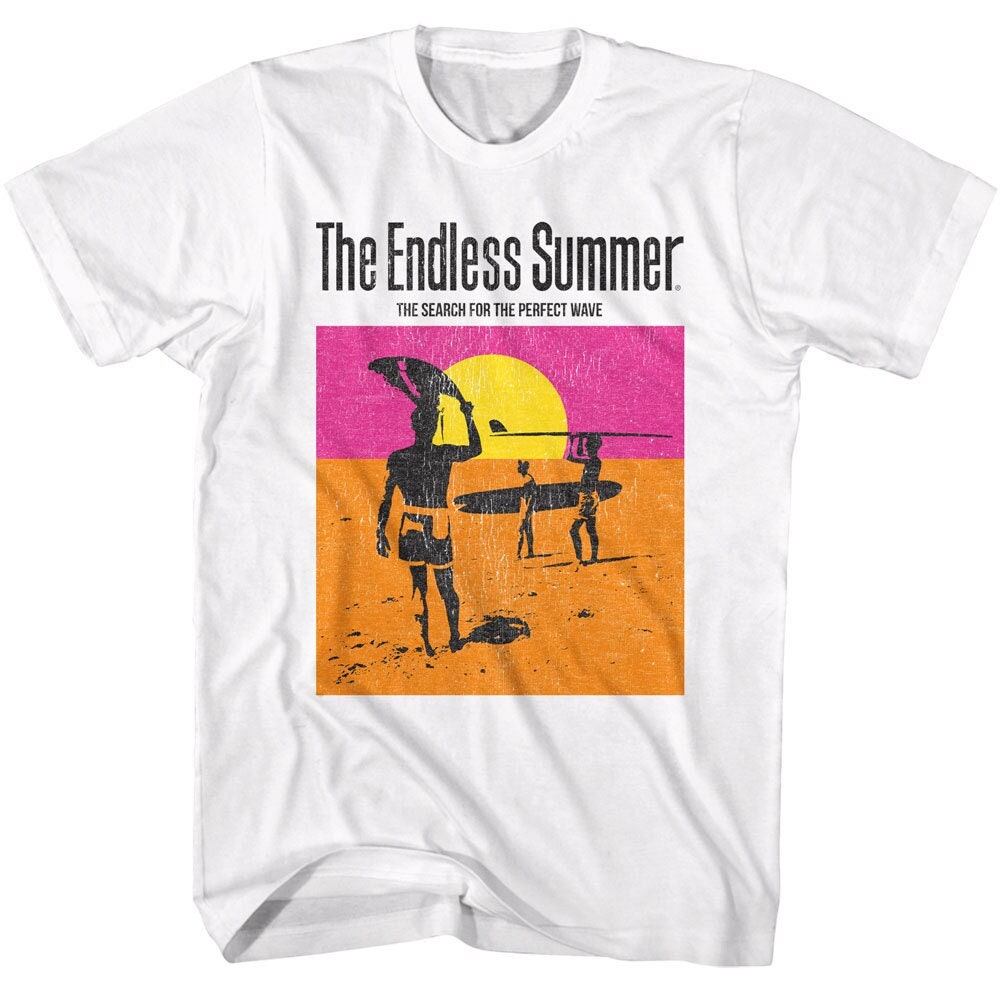 Bruce Brown Films The Endless Summer Vintage Logo White Shirt - Walmart.com