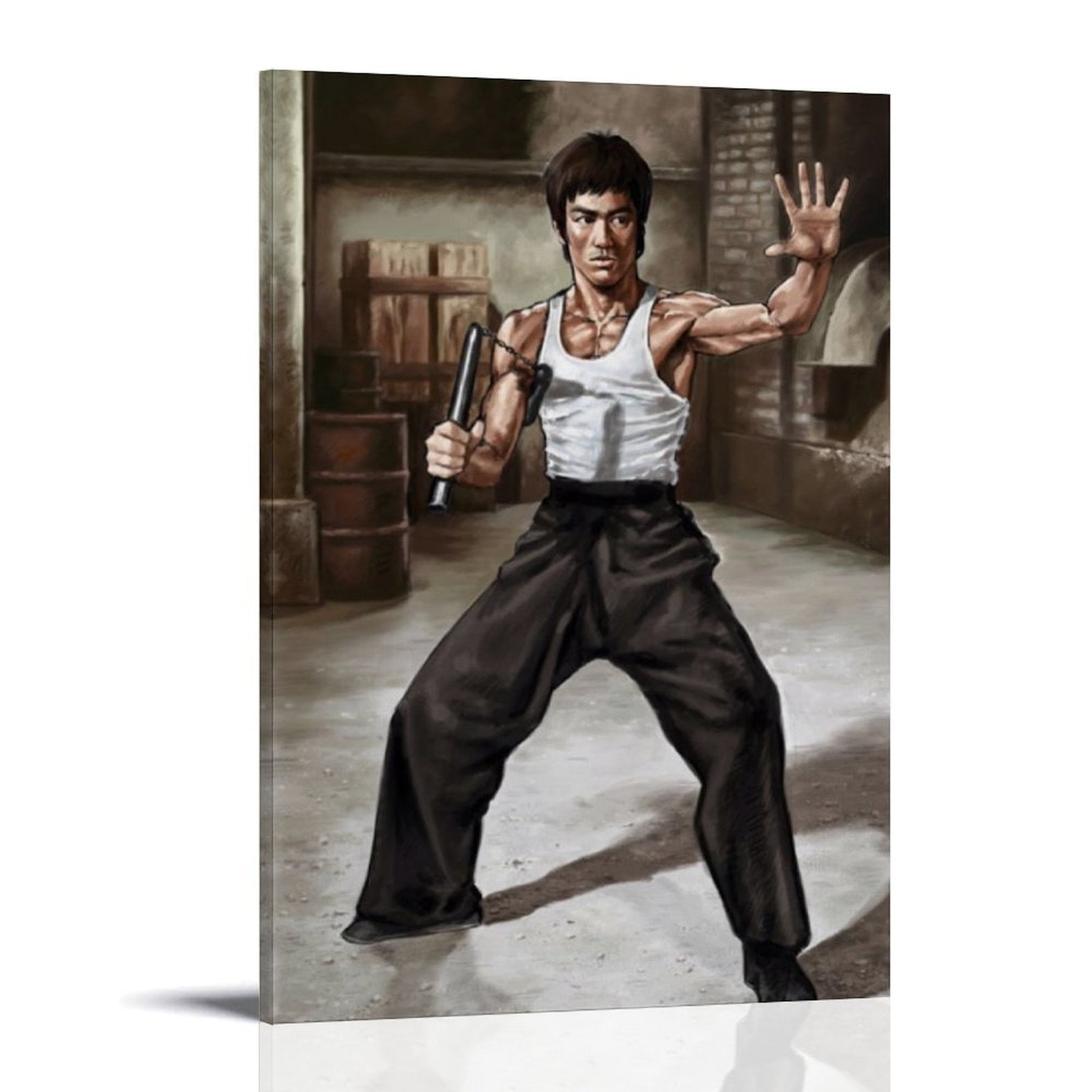 Bruce Lee (5) Painting Vintage Poster Picture Print Wall Art Poster ...