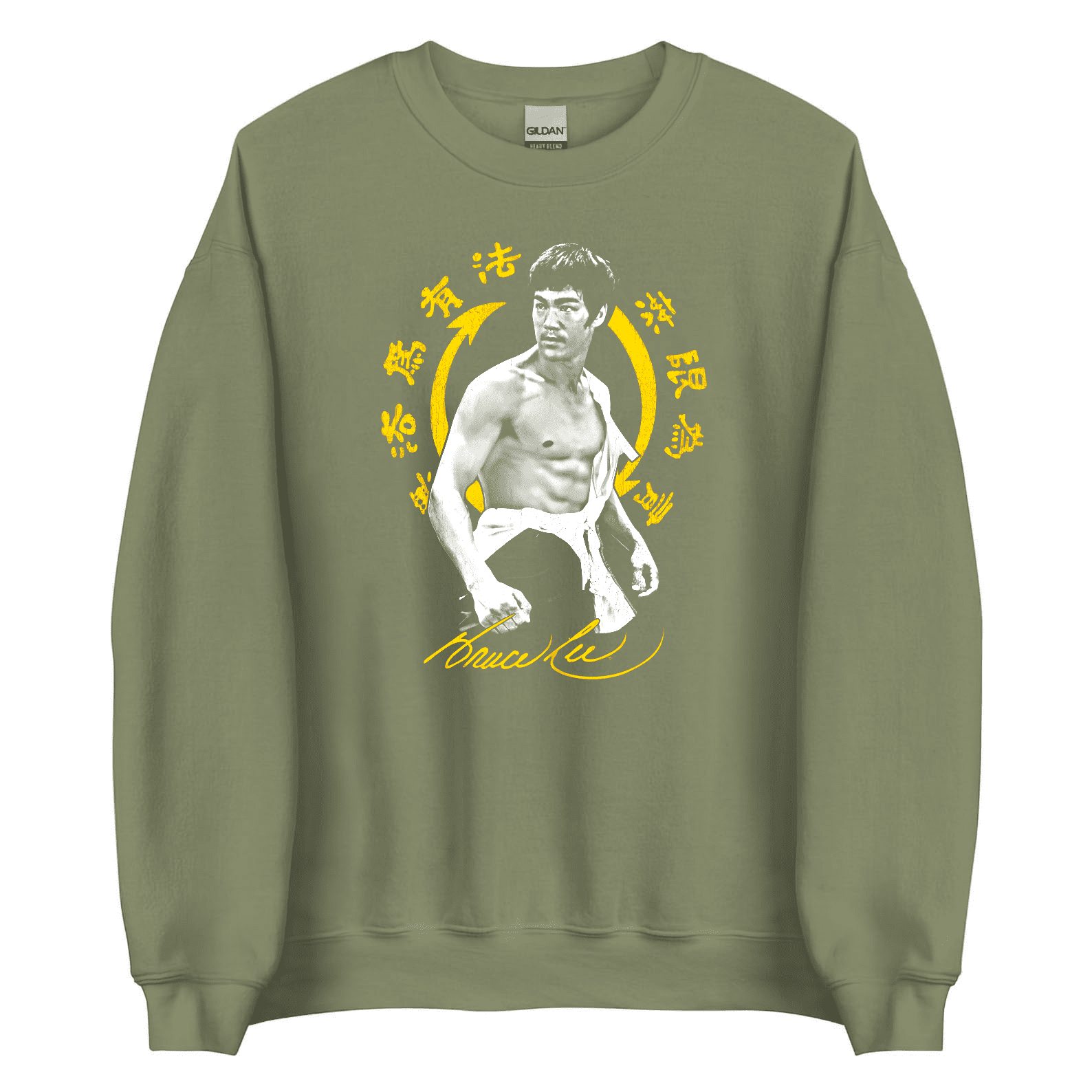 Bruce Lee Core Symbol Black T-shirt - Walmart.com