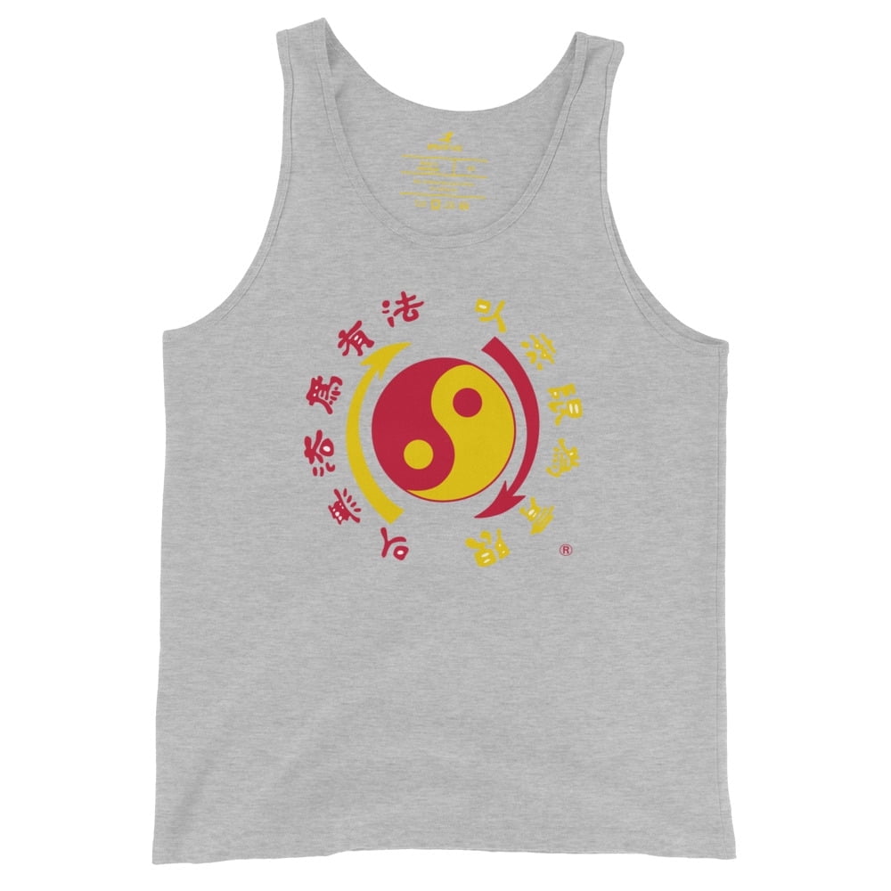 Bruce Lee Core Symbol Logo Men's Tank Top (Athletic Heather, XL ...
