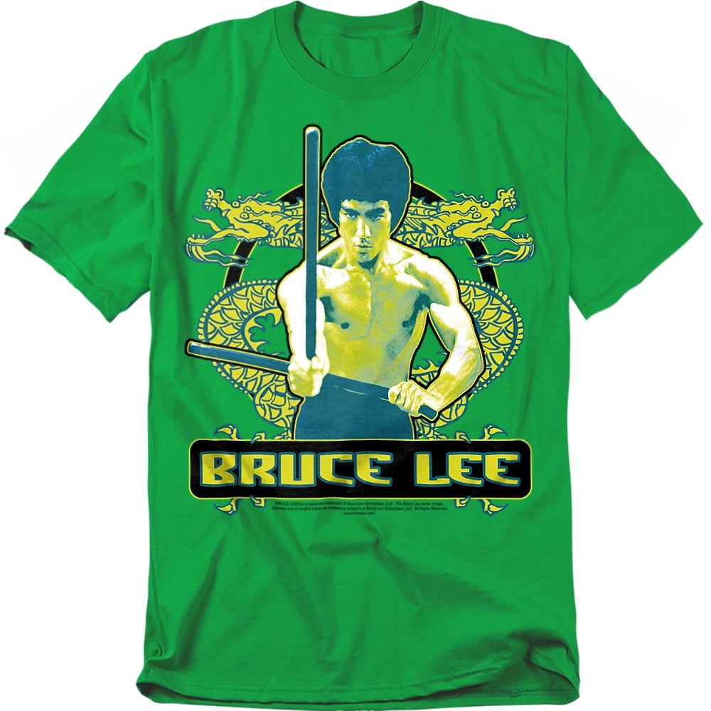 Bruce Lee T-Shirt Double Dragons Unisex Graphic Tee For Men & Women ...