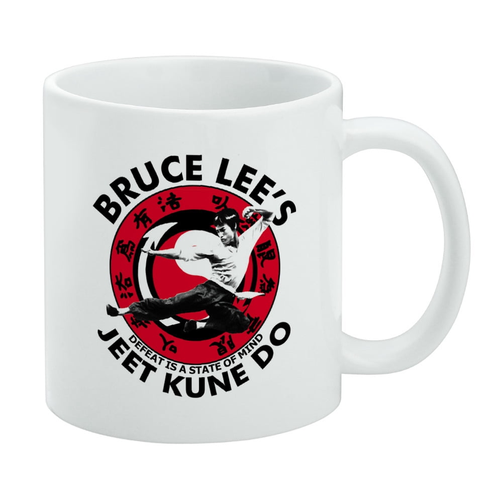 Bruce Lee Jeet Kune Do Academy Ceramic Coffee Mug, Novelty Gift Mugs ...