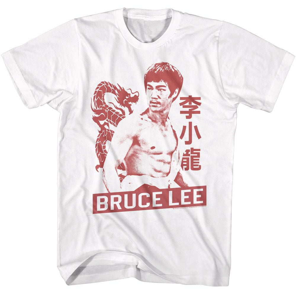 Bruce Lee Shirtless White Adult T-Shirt - Walmart.com