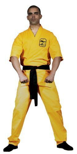 Bruce Lee Yellow Karate Suit - Walmart.com