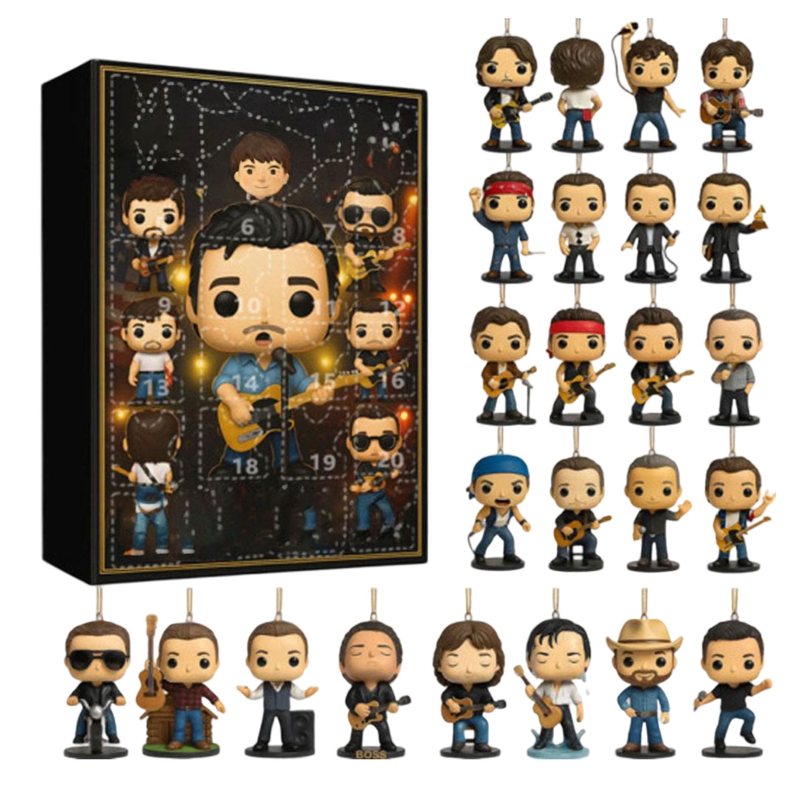 Bruce Rock Music Advent Calendar 2025, 24 Day Blind Box Christmas ...
