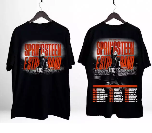 Bruce Springsteen 2024 Tour Shirt, 2024 Bruce Springsteen Tour tshirt ...