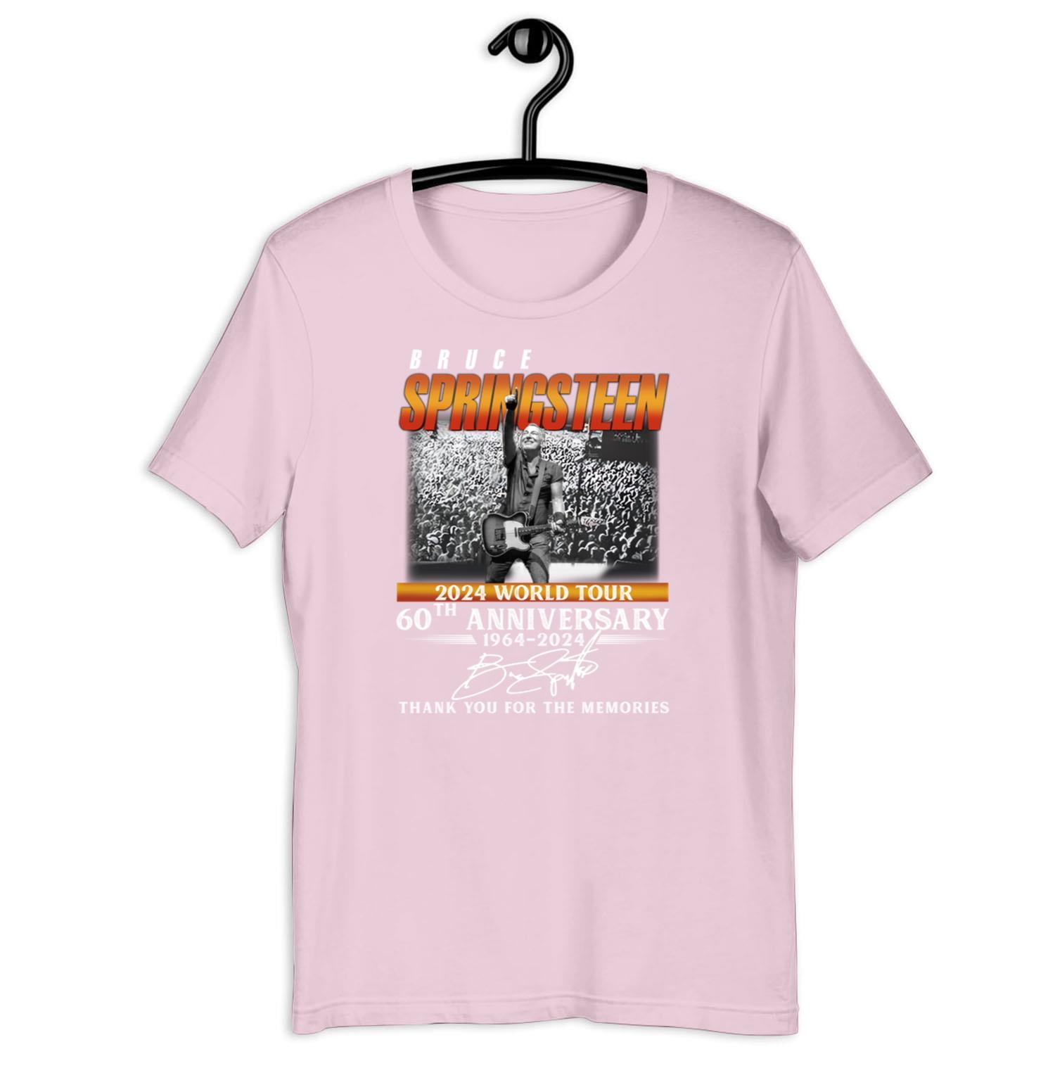 Bruce Springsteen 2024 Tour Shirt, Bruce Springsteen 60th Anniversary ...