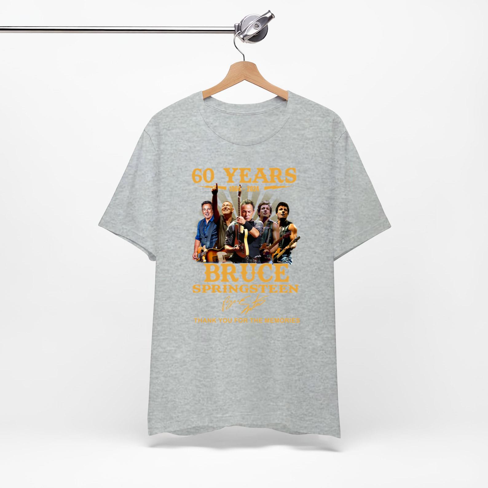 Bruce Springsteen 60 Years Signatures Shirt, Bruce Springsteen Fan ...