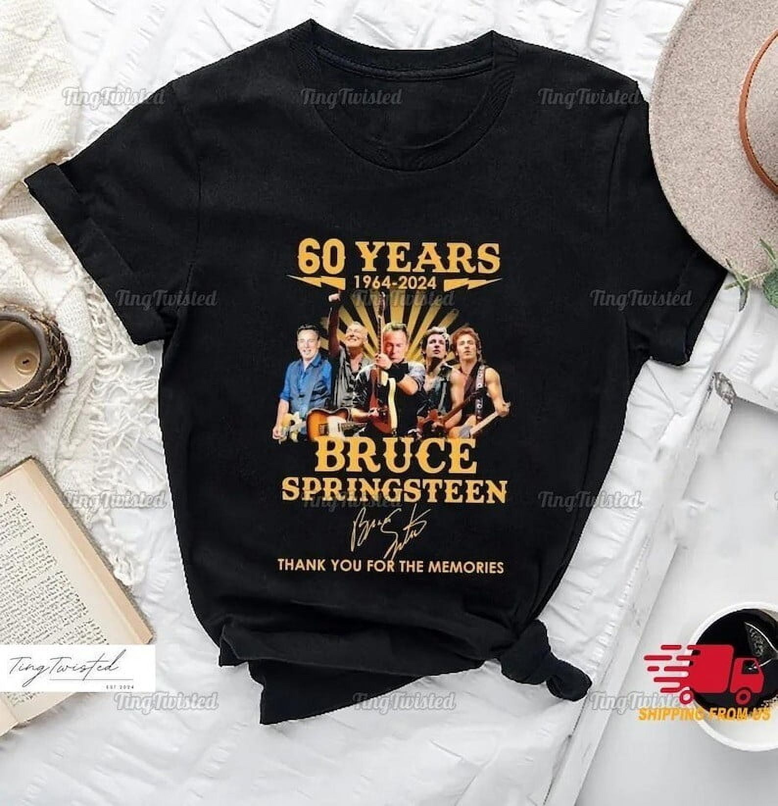 Bruce Springsteen 60th Anniversary 2024 Shirt, E Street On Tour Shirt ...