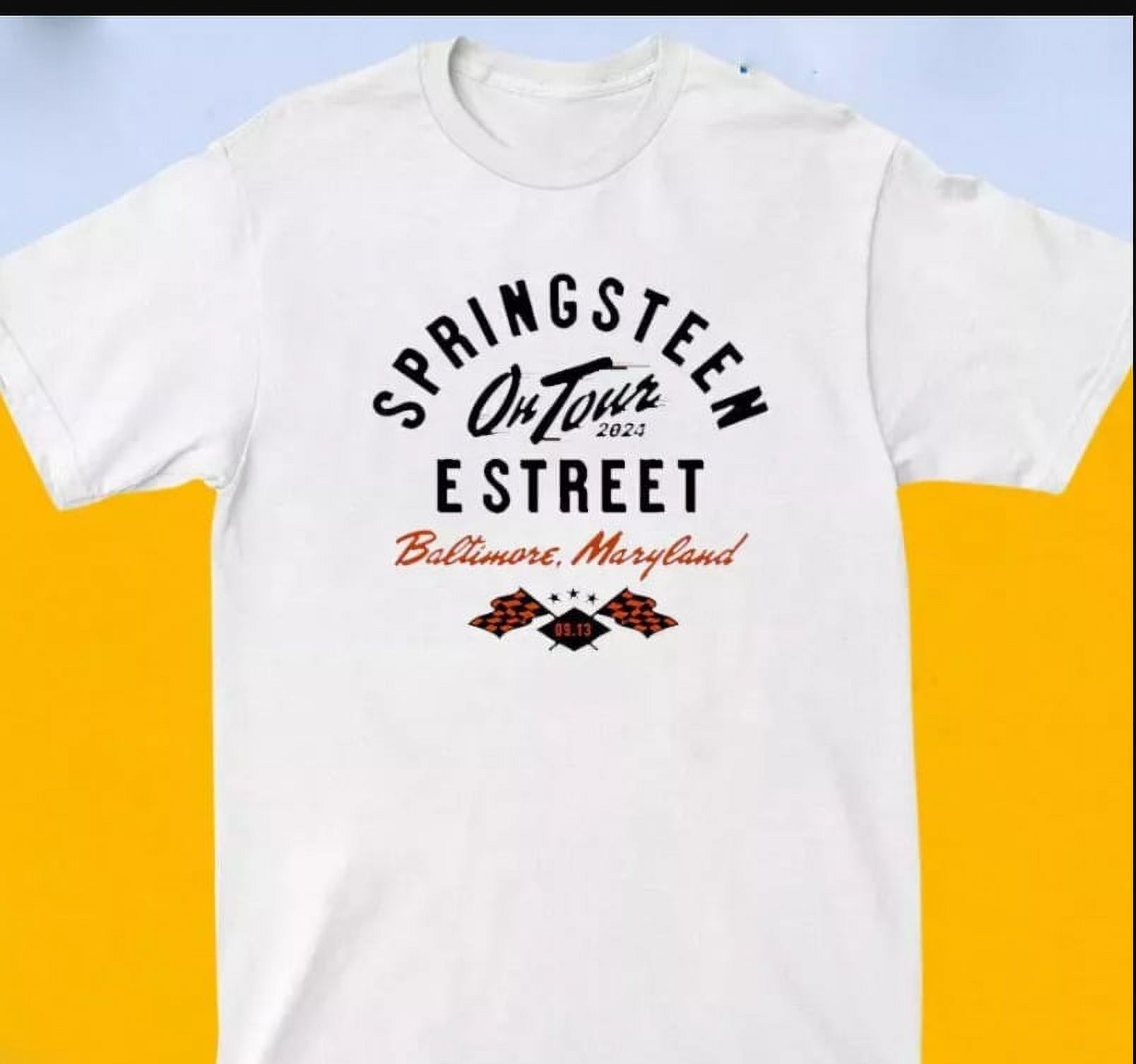 Bruce Springsteen And E Street Band Baltimore 2024 Tour Shirt - Walmart.com