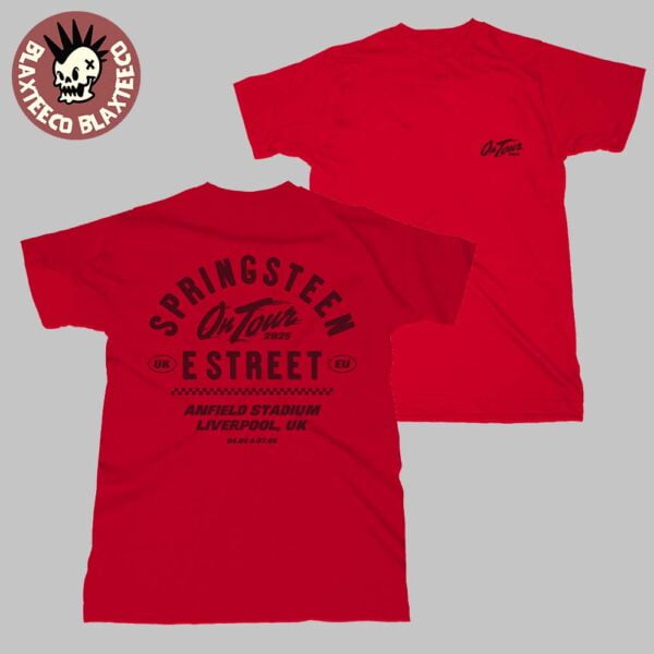 Bruce Springsteen And E Street Band On Tour 2025 At Anfield Stadium On ...