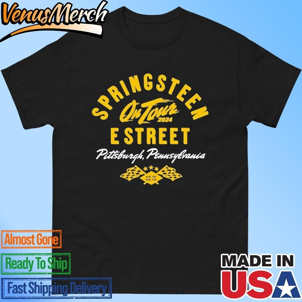 Bruce Springsteen And E Street Band Tour In Pittsburgh Pa Shirt ...