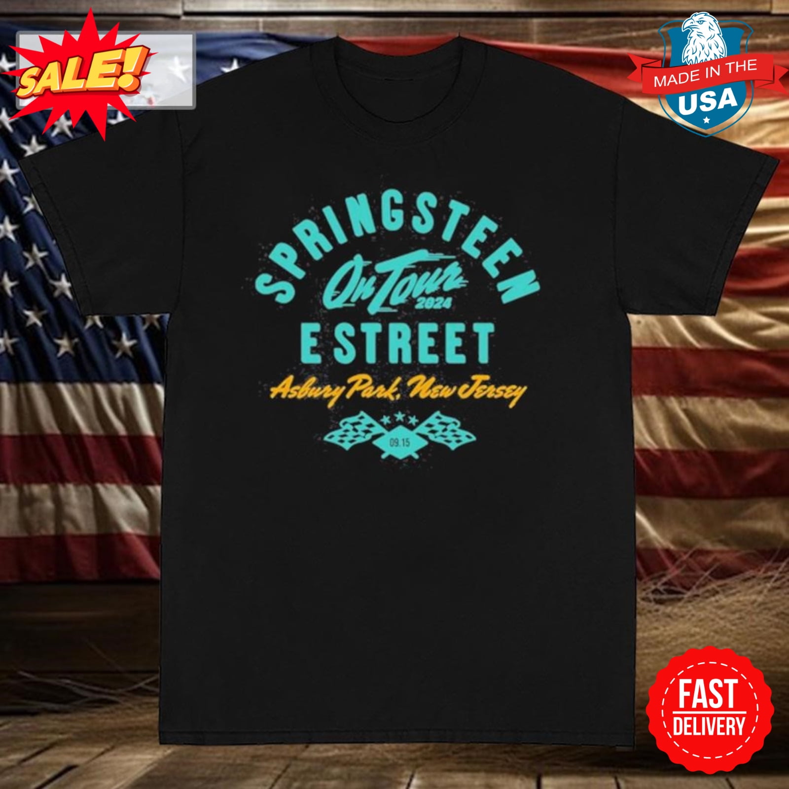 Bruce Springsteen And The E-Street Band Sept 15 2024 At Asbury Park, NJ ...