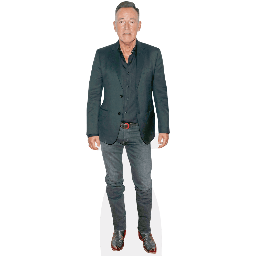Bruce Springsteen (Blazer) Lifesize Cardboard Cutout Standee - Walmart.com
