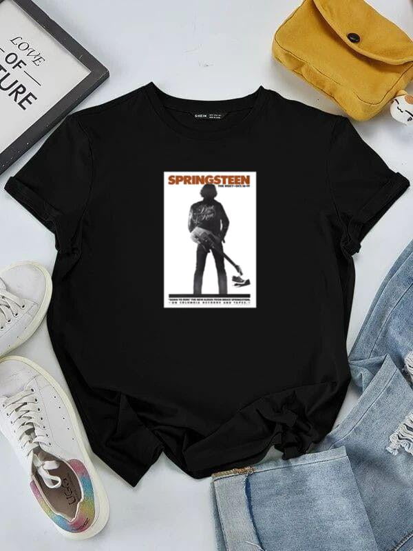 Bruce Springsteen Born To Run Classic Rock Album Cover The Boss Unisex ...