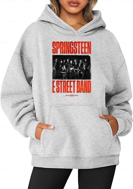 Bruce Springsteen E Street Band 2024 Tour Concert Fan Hoodie unisex up ...