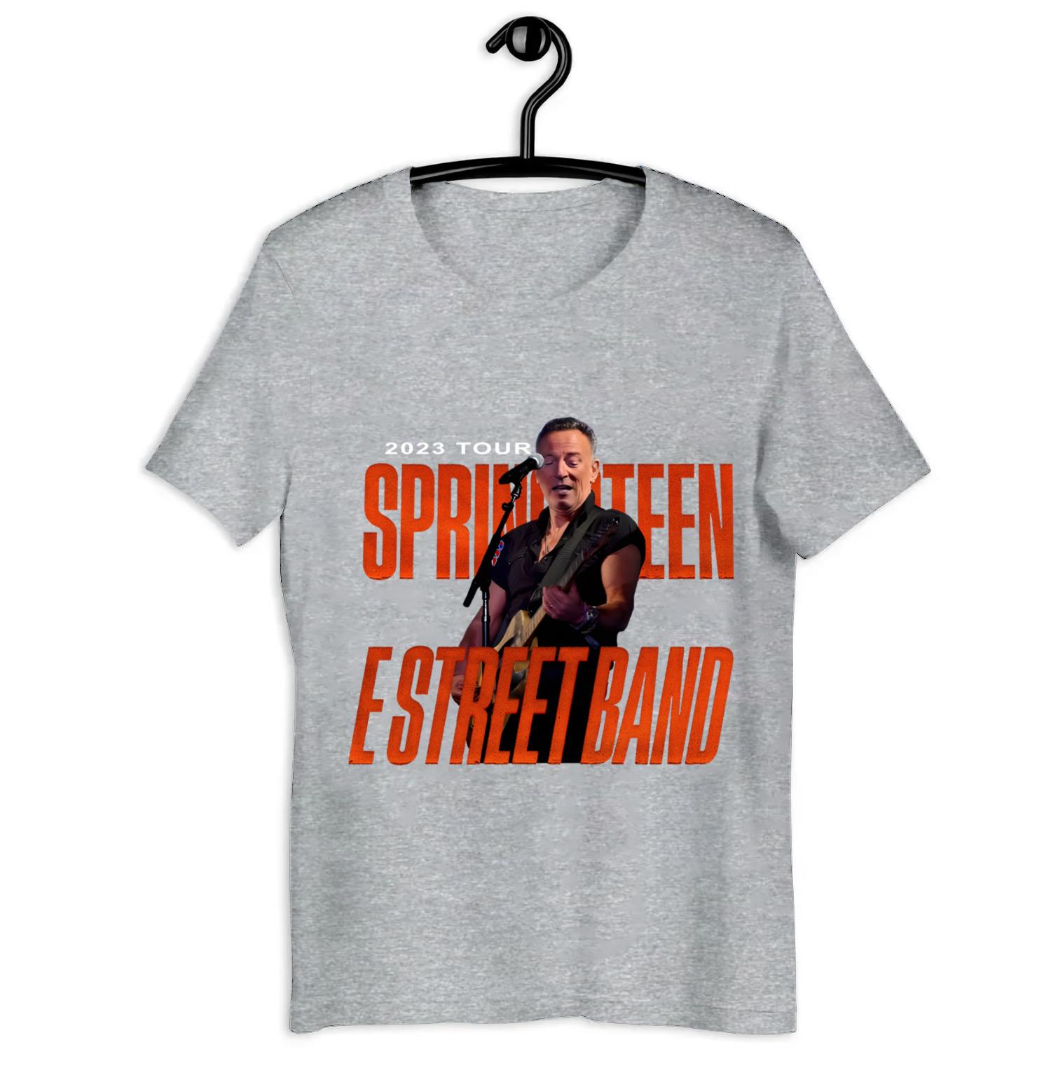 Bruce Springsteen The E Street Band Tour Dates Shirt, Bruce Springsteen ...