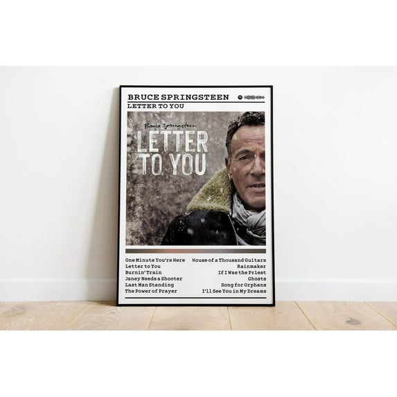 Bruce Springsteen 'Letter To You' Album : Rock Music Wall Art #299 ...