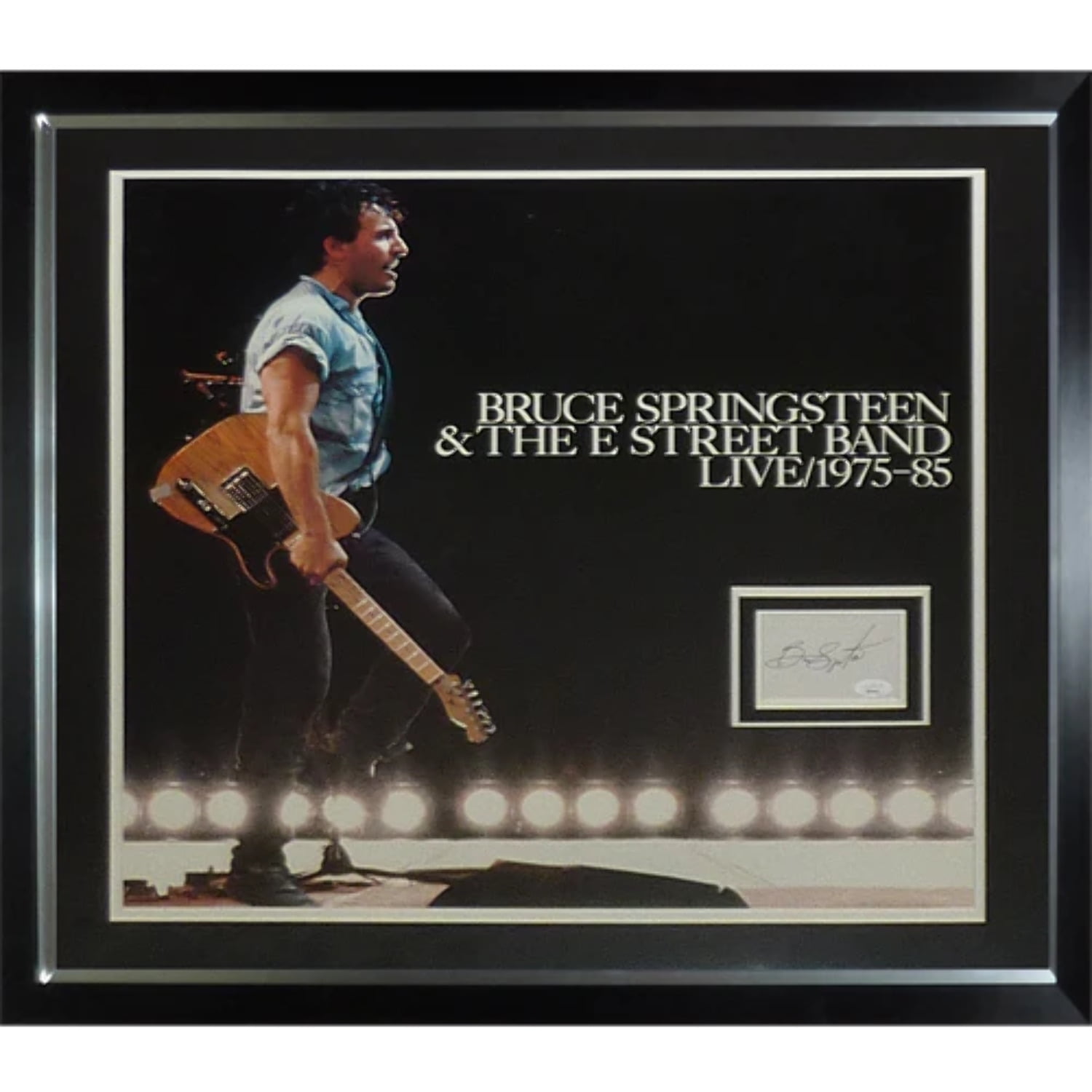Bruce Springsteen Live 1974-85 24x24 Concert Poster Deluxe Framed with ...