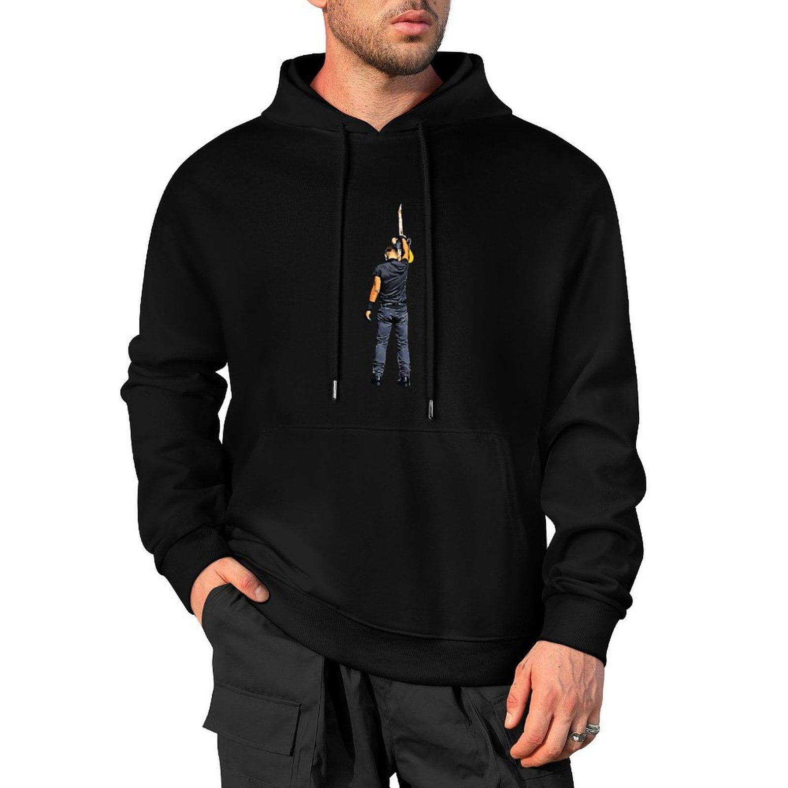 Bruce_Springsteen Rad Men's Hooded Pullover Casual Long Sleeve ...