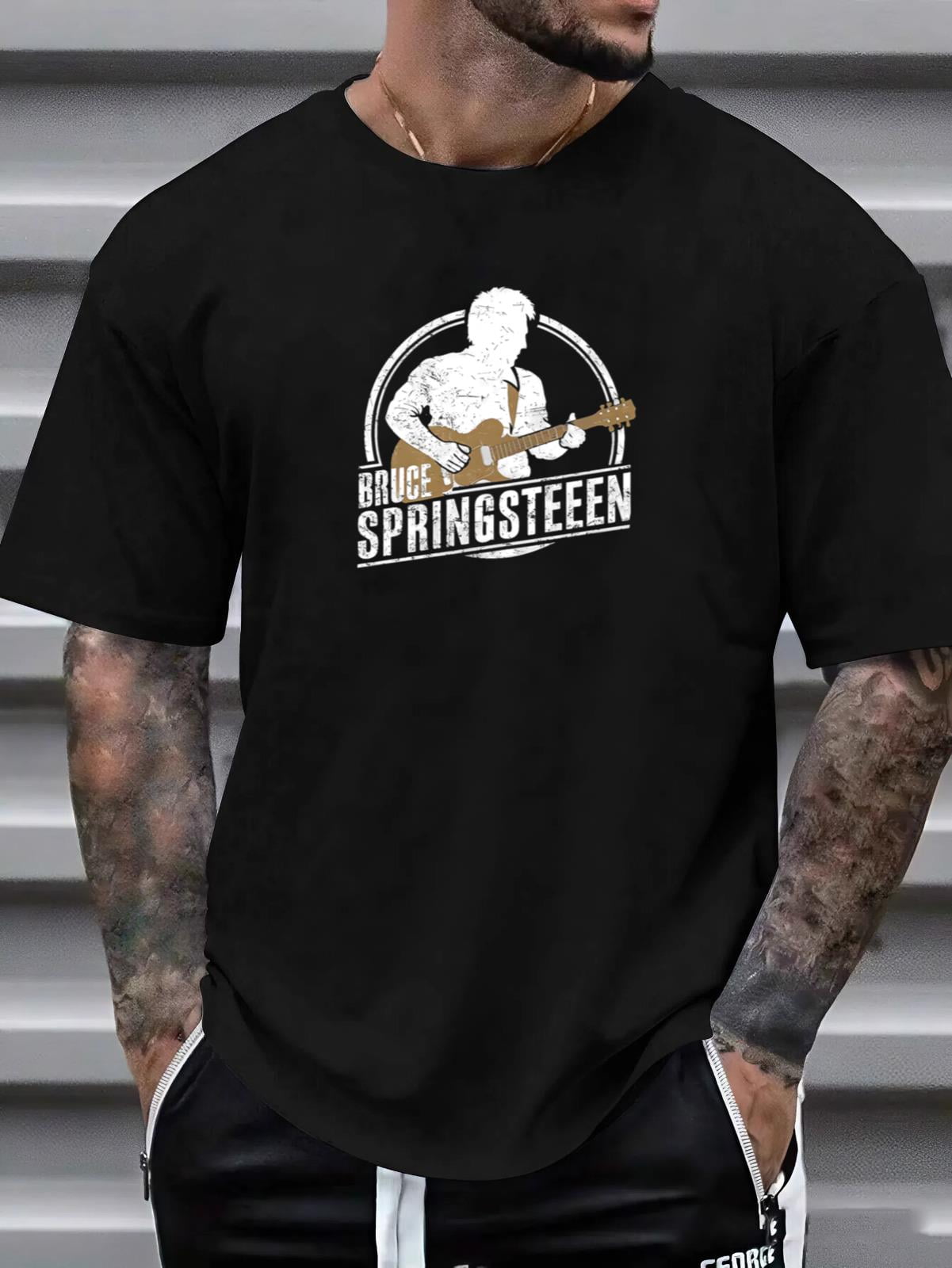 Bruce Springsteen The Boss Rock Legend Tribute Unisex Tee V60019, for ...