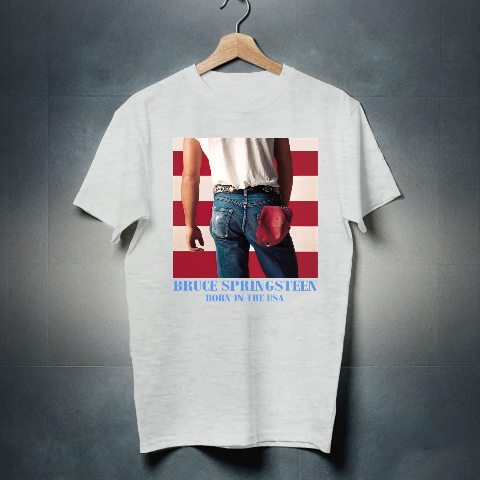 Bruce Springsteen Unisex Shirt, Bruce Springsteen Born In USA T-Shirt ...