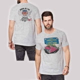 Bruce Springsteen Unisex T-Shirt Pink Cadillac (Back Print) (Medium ...