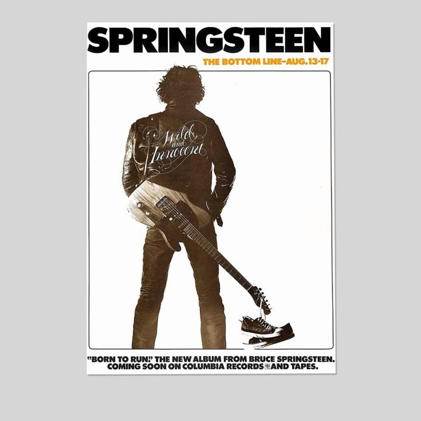 Bruce Springsteen at the Bottom Line - Concert Poster Size 24''x36 ...