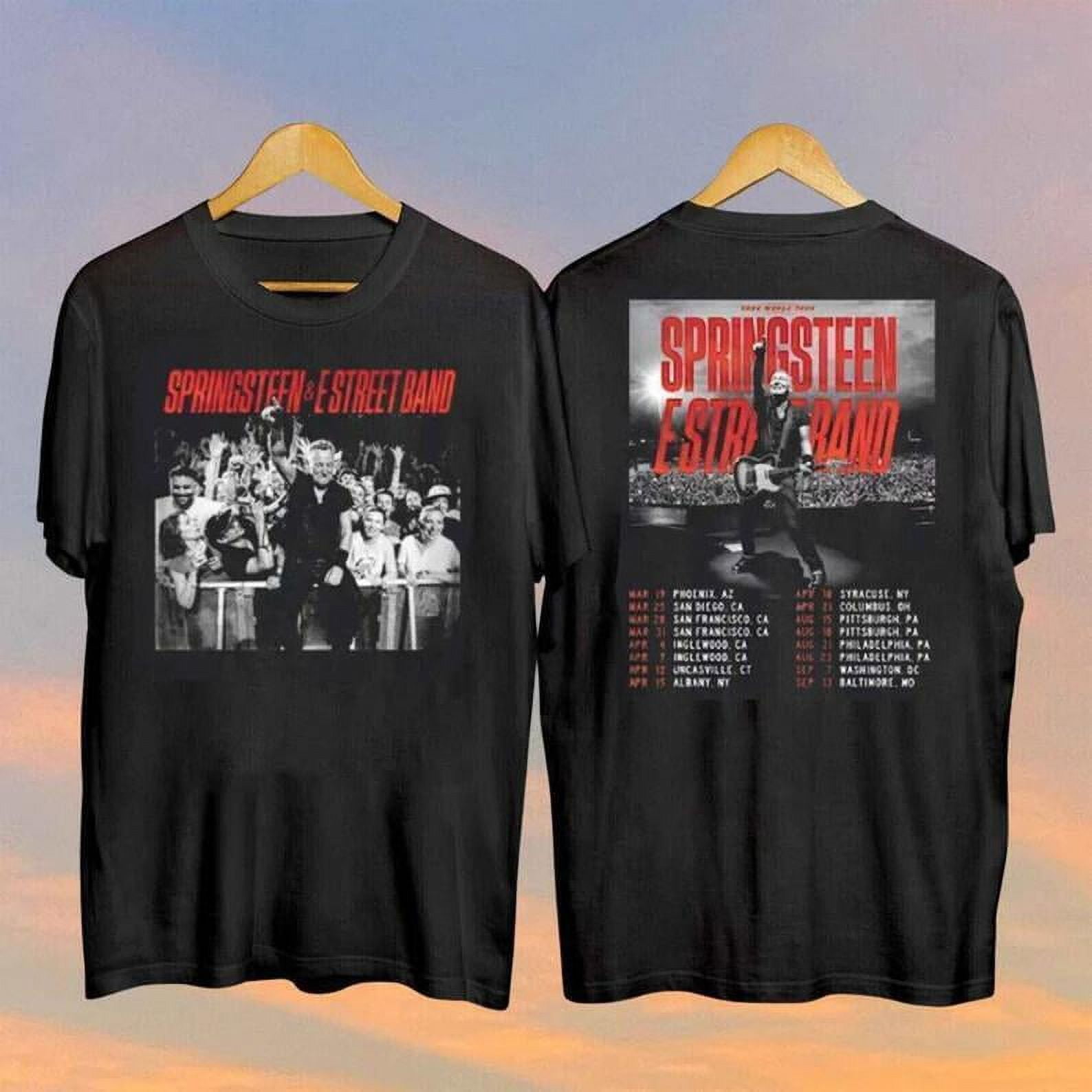 Bruce Street t-Shirt 2024 Tour Springsteen T-ShirtChristmas Gift Shirt ...