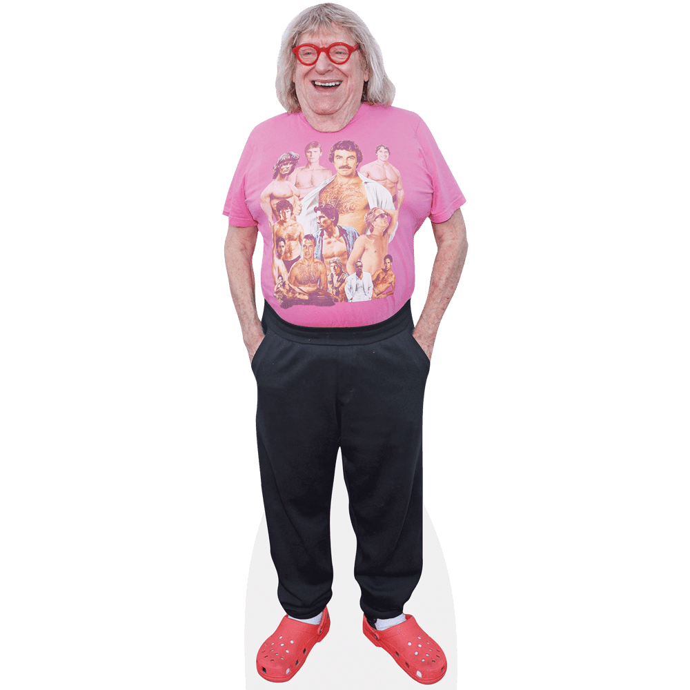 Bruce Vilanch (Pink Top) Life Size Cutout. Standee. - Walmart.com