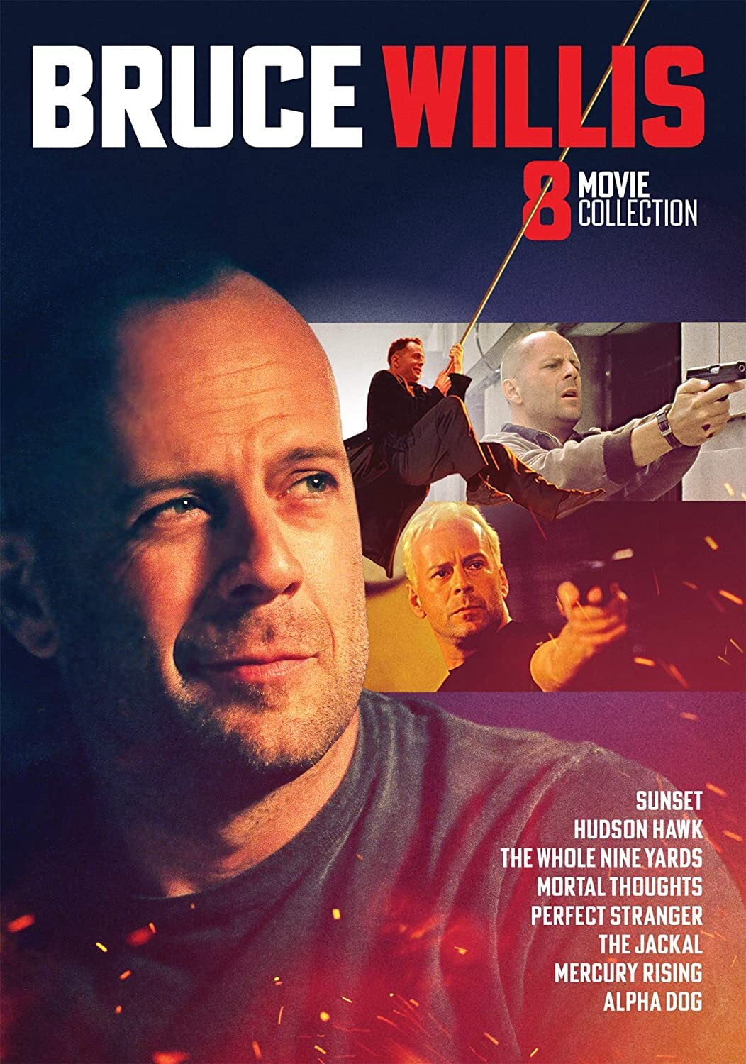 Bruce Willis 8 Movie Collection - Walmart.com