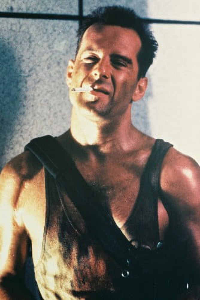 Bruce Willis Die Hard Hunky Color 24X36 Poster - Walmart.com