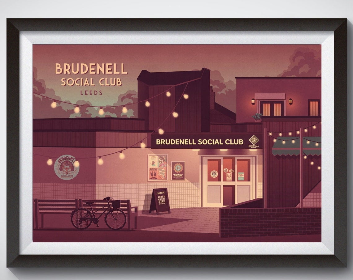 Brudenell Social Club Poster, Hyde Park Leeds, Live Music Venue ...