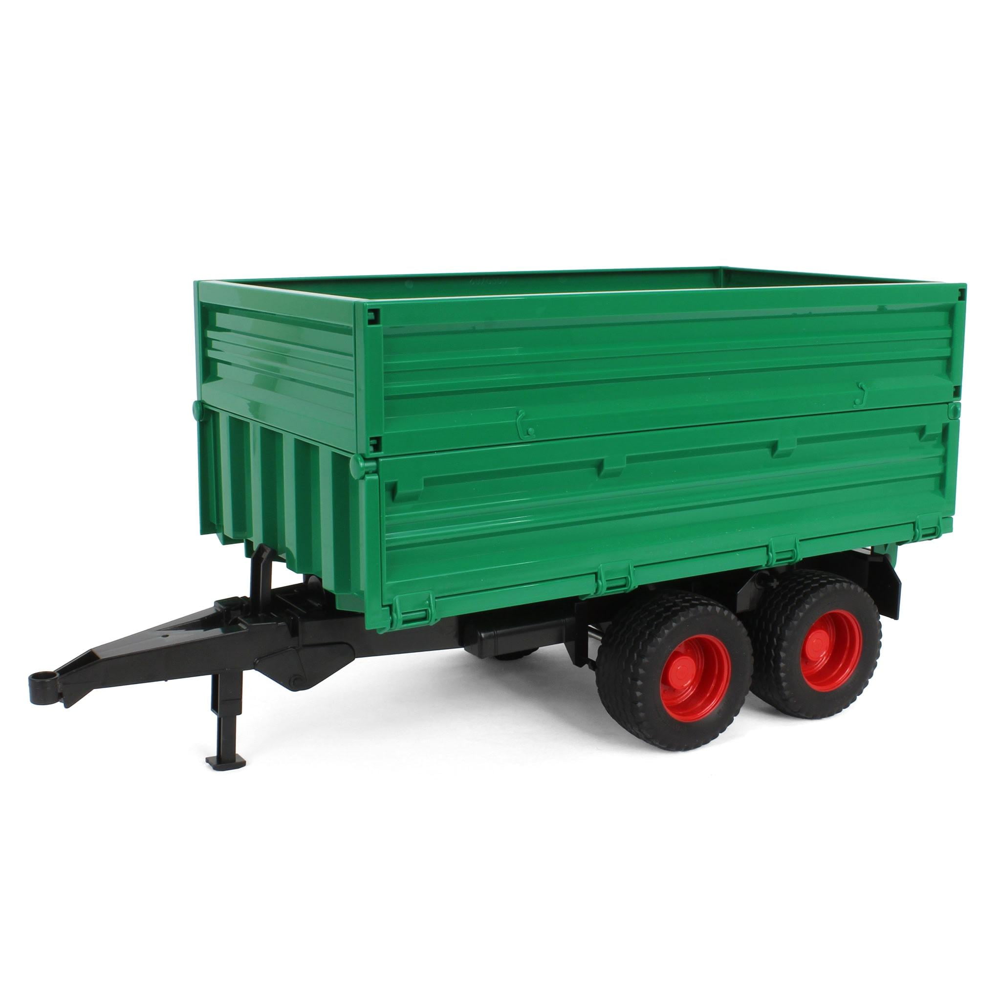 Bruder 02010 Green Trailer w/ Removable Top - Walmart.com