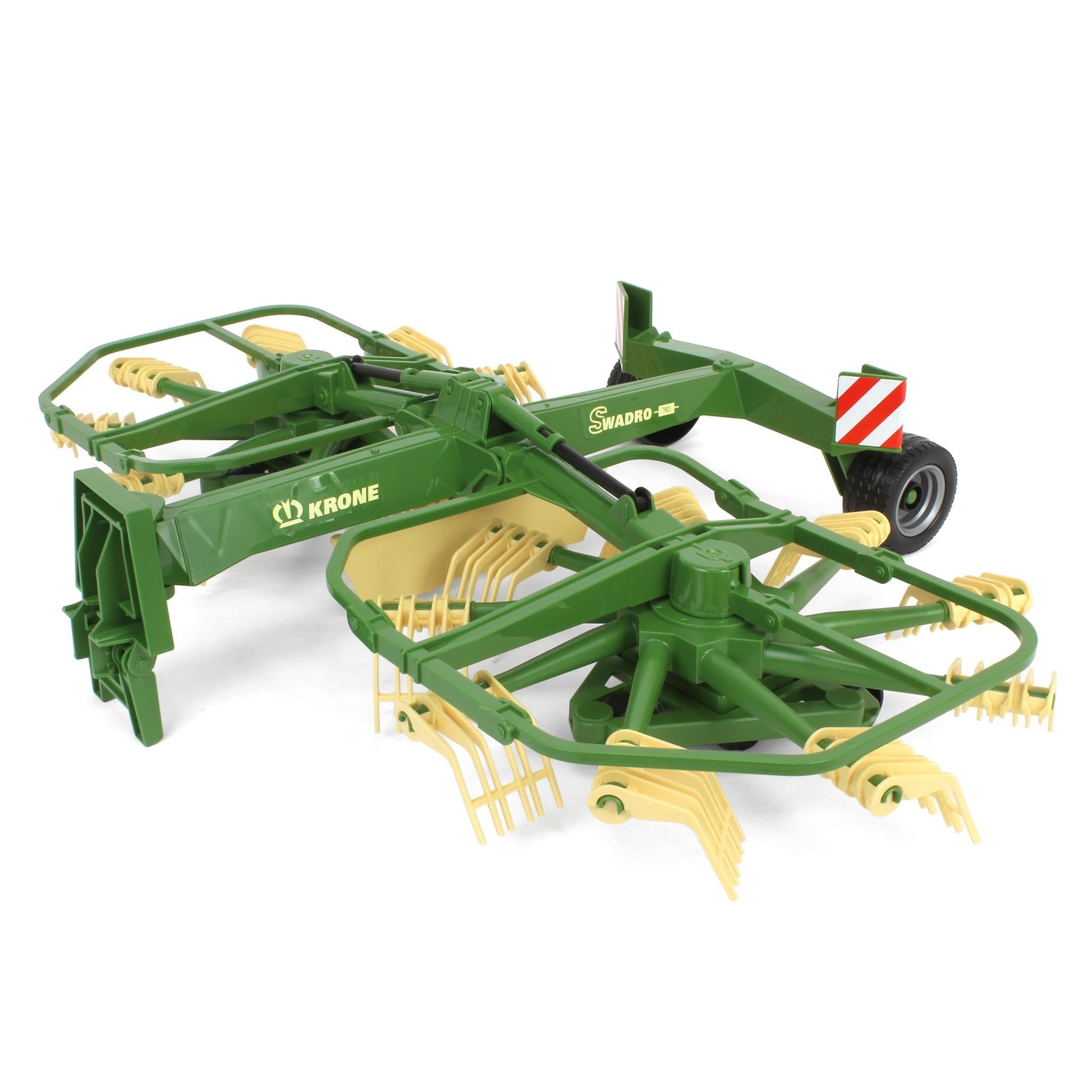 Bruder Krone Dual Rotary Swath Windrower, Grass Baling Tractor ...