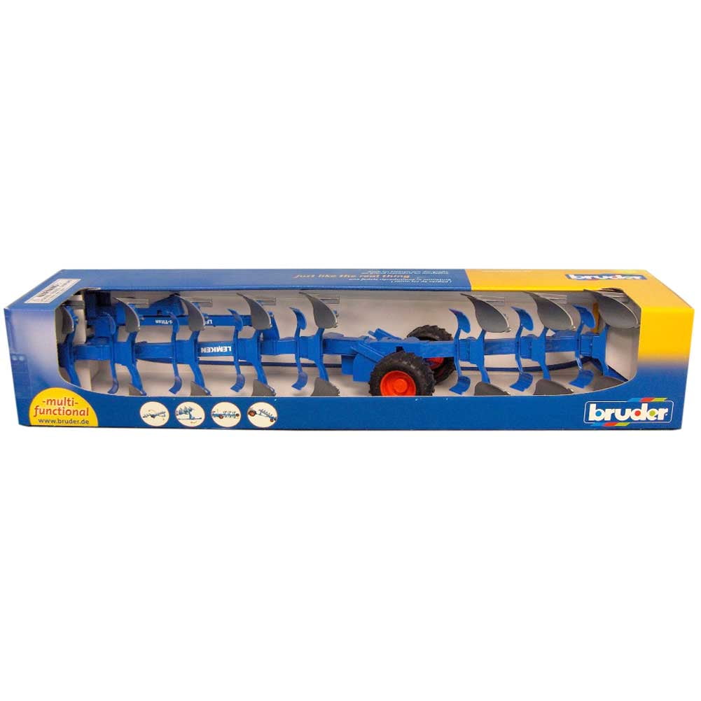 Bruder 02250 Lemken Semi-Mounted Reversable Plow Vari-Titan - Walmart.com
