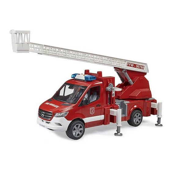 1/16 Mercedes-Benz Sprinter Fire Engine Truck with Ladder, Water Pump ...