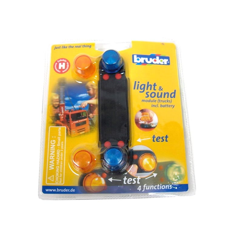 Bruder Toy Trucks Light & Sound Module with Engine Noise, Police Siren ...