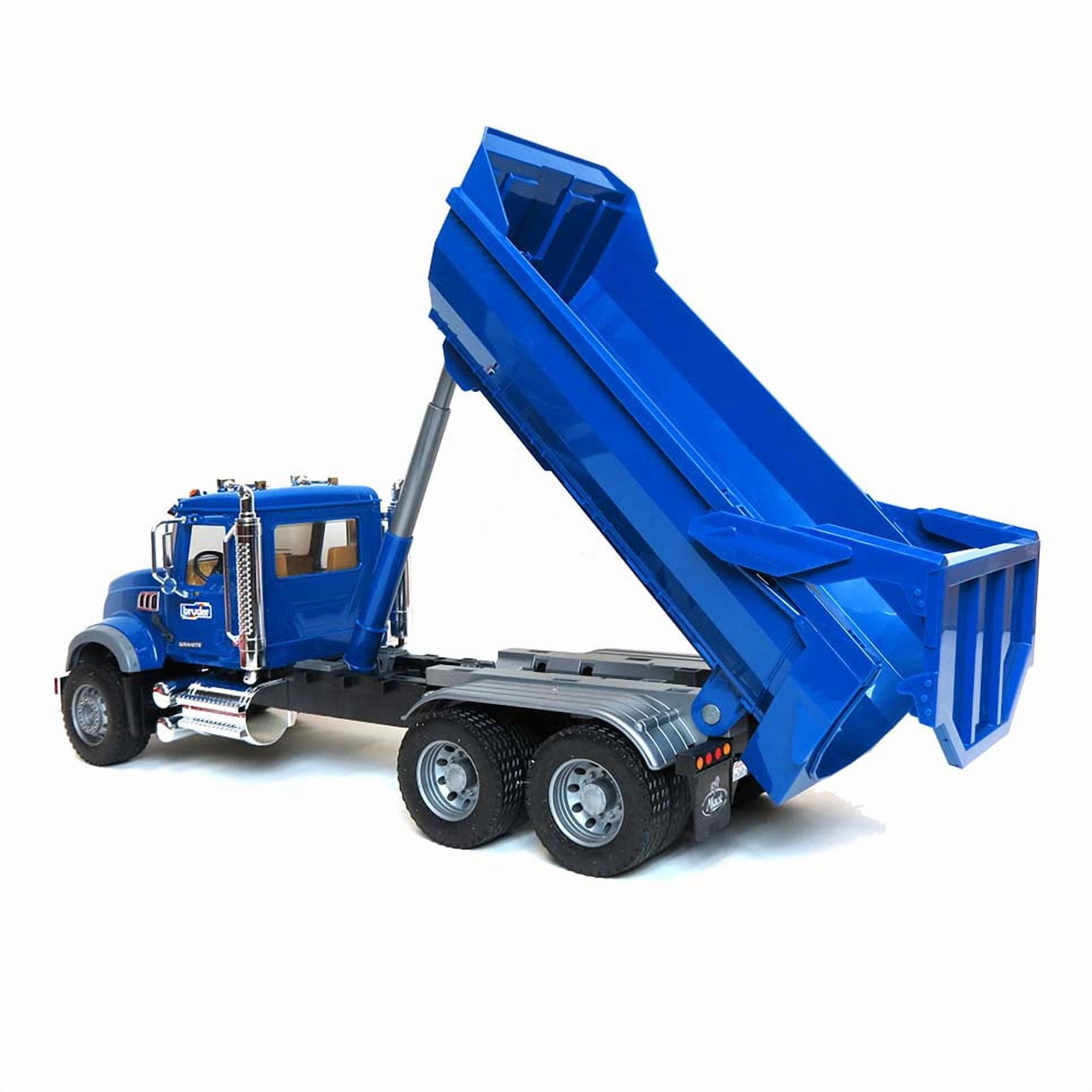Bruder, Mack Granite Halfpipe Dump Truck with Opening Doors, 02823 ...